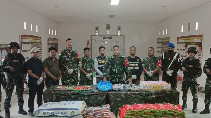 1,7 Ton Daging Beku Tawau Disimpan Dalam Kabin Kapal, Diamankan Satgas ...