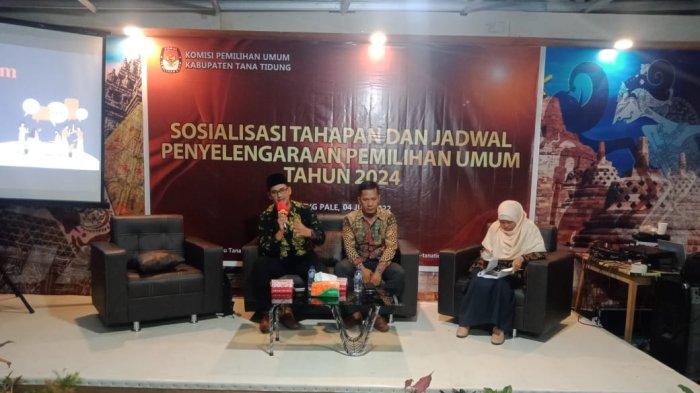 Sosialisasi Tahapan Pemilu 2024 ke Masyarakat, KPU Tana Tidung Target Sasar Pemilih Pemula ...