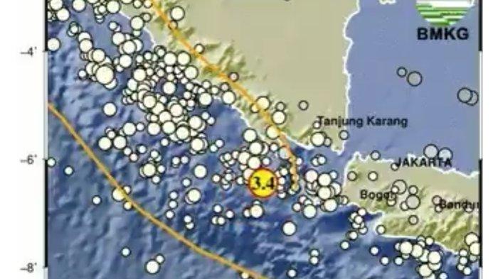 Gempa Terkini di Indonesia, BMKG: Gempa di Barat Daya Tanggamus Lampung, Cek Magnitudo dan ...