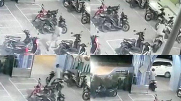 Waspada! Maling Merajalela, Aksi Cepat Pencuri Motor di Samarinda Terekam CCTV, Polisi Beritahu ...