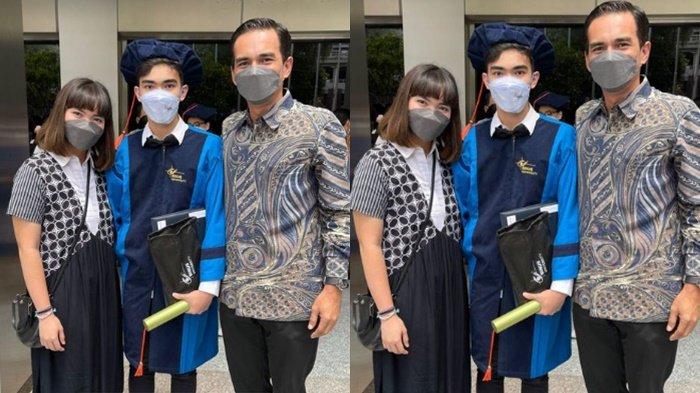 Anak Pertama Rina Gunawan Wisuda, Foto Keluarga Teddy Syah Tanpa Anne ...