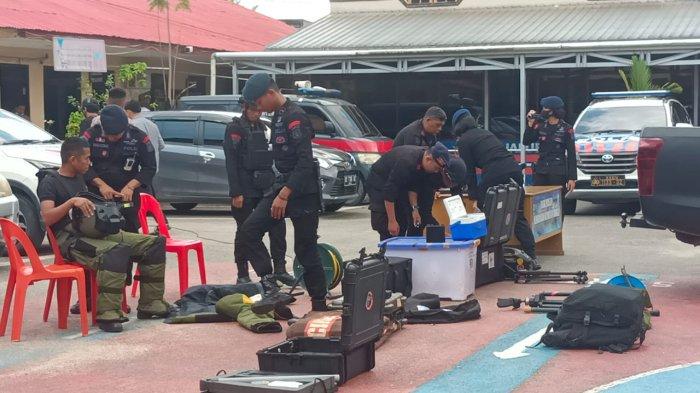 Periksa Benda Mencurigakan, Tim Gegana Brimob Polda Kaltara Tiba di ...