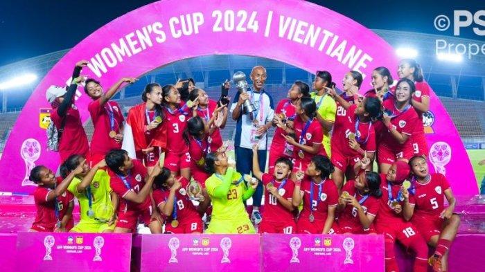 Tundukkan Kamboja 3-1, Timnas Putri Indonesia Juara AFF 2024, Reva ...