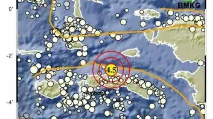 Gempa Terkini di Indonesia, BMKG: Gempa Bumi Guncang Timur Laut Maluku Tengah, Cek Magnitudonya ...