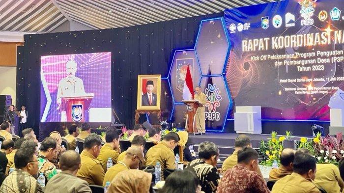 Hadiri Rakornas P3PD 2023, Wabup KTT Sebut, Desa Punya Peran Penting ...