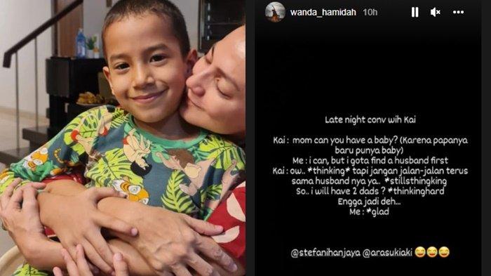 Inilah Momen Wanda Hamidah Dibuat Kelabakan Anak Sendiri, Malakai Ali ...