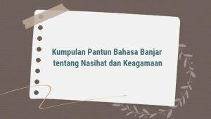 33 Pantun Melayu Lama Berbagai Tema, Nasihat Bijak yang Bisa Menambah ...