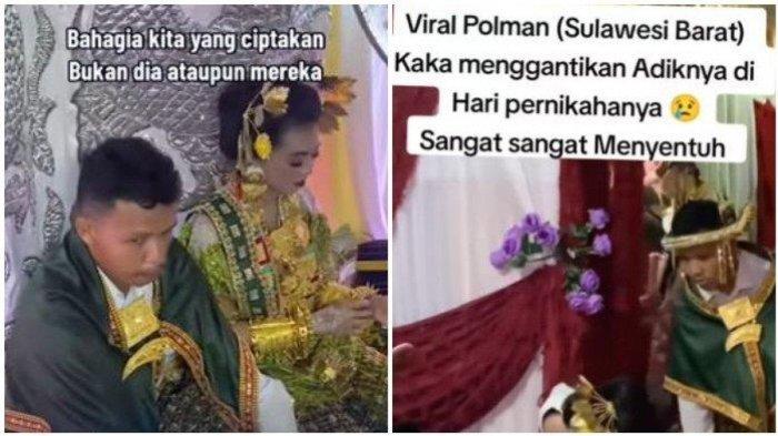 Viral di Medsos, 3 Hari Jelang Nikah Calon Pengantin Lelaki Kabur Sang Kakak Jadi Pengganti ...