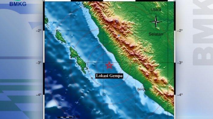 Gempa Terkini Minggu 24 September 2023, Magnitudo 3,6 SR Baru Saja Guncang Wilayah Mukomuko ...