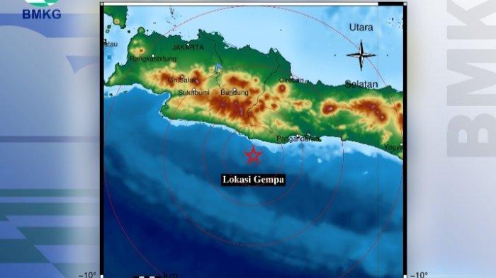 Gempa Terkini, Sukabumi Jawa Barat Diguncang Rabu 23 Agustus 2023 Berpusat di Darat Info BMKG ...