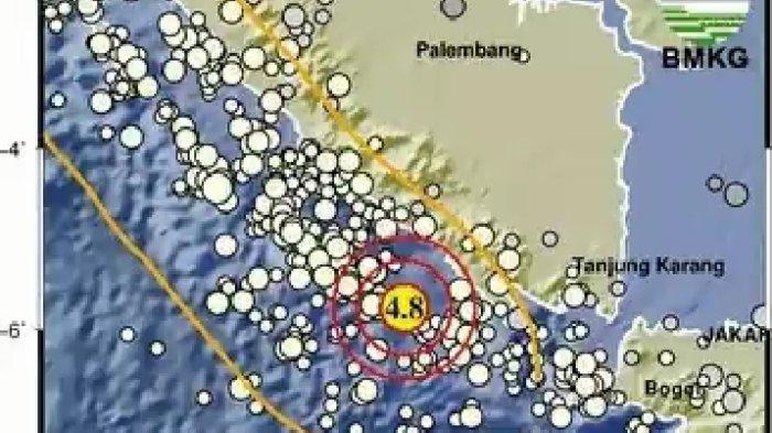 Pagi Ini Bengkulu Selasa 15 Agustus 2023, Diguncang Gempa Magnitudo 3.5 SR di Laut, Info BMKG ...