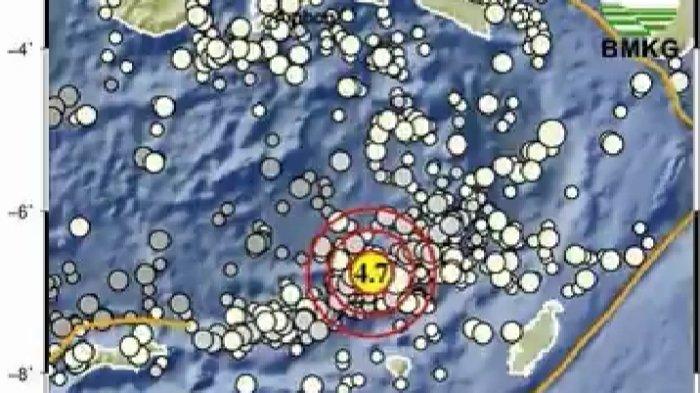 Gempa Terkini Magnitudo 4,7 SR, Minggu 13 Agustus 2023 Baru Saja Guncang Maluku Barat Daya ...