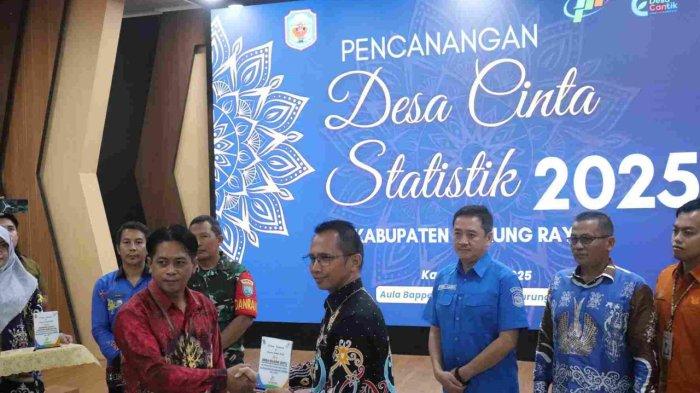Pemkab Murung Raya dan PBS Kolaborasi Canangkan Desa Cinta Statistik 2025 - Tribunkalteng.com