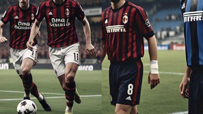 Link Live Score AC Milan vs Inter Milan, Reaksi Ibrahimovic ke Morata ...