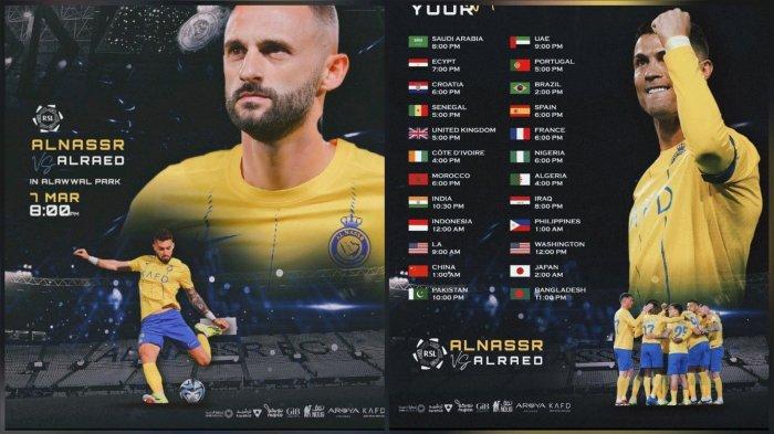 LINK TV Online Live Streaming Bola Al Nassr vs Al Raed Liga Arab ...