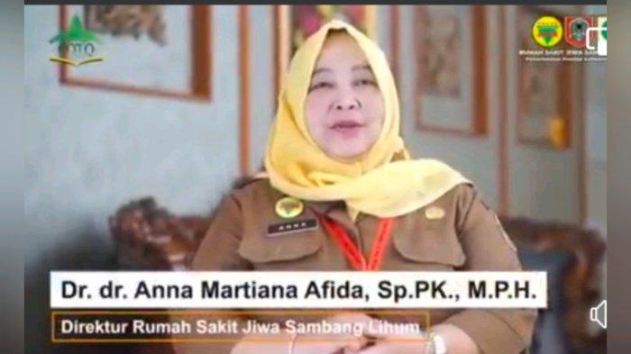 Kabar Duka, Innalillahi Anna Martiana Afida Direktur RSJ Sambang Lihum ...