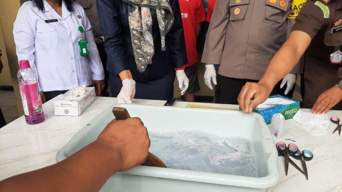 Sabu 101 Gram Dimusnahkan Kapolres Kotim Sebut Narkoba Marak Beredar