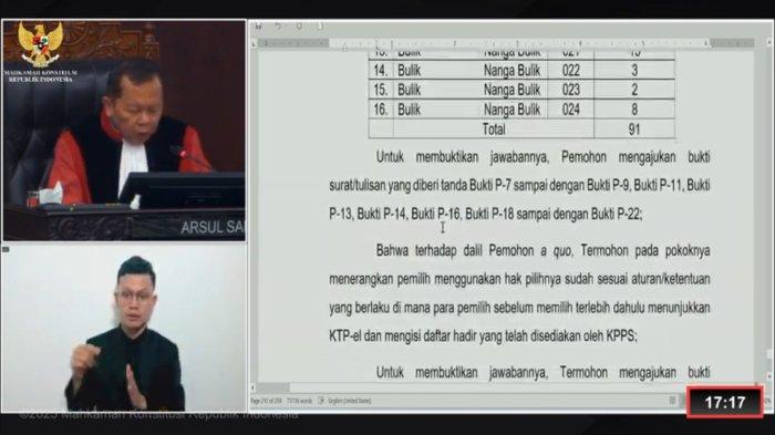 BREAKING NEWS, MK Tolak Permohonan Hendra-Budiman, Rizky-Hamid Sah Bupati dan Wakil Lamandau ...
