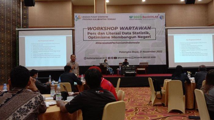 BPS Kalteng Gelar Workshop Wartawan, Pertajam Penulisan Data Statistik Agar Mudah Dipahami ...