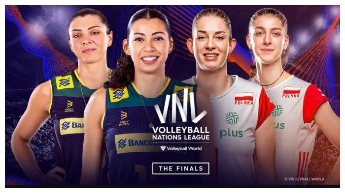 Live Streaming Bola Voli Brazil vs Polandia Perebutan Posisi 3 VNL Putri 2024 - Tribunkalteng.com