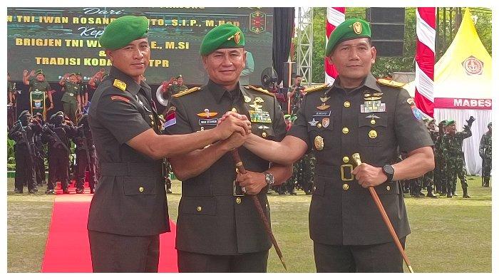 Brigjen TNI Wimoko Resmi Gantikan Iwan Rosandriyanto sebagai Danrem 102 ...
