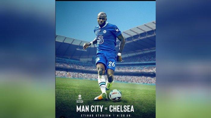 LIVE SKOR! Link Streaming Bola TV Online Man City vs Chelsea di BeIN Sports Piala FA via HP di ...