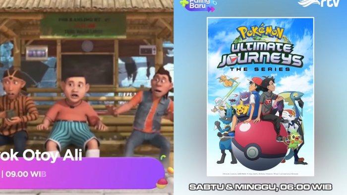 Jadwal Acara RTV Spesial Akhir Pekan 21 Juli 2024: Hiburan Seru Pokemon, Doyok Otoy, Boboiboy ...