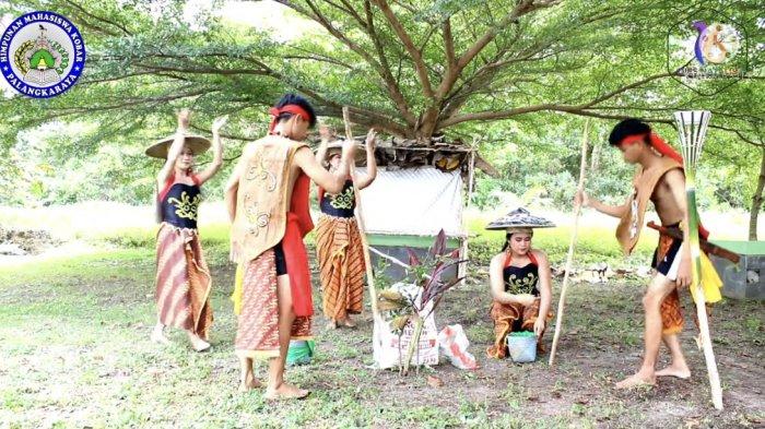 Rahasia Makna Tari Manugal Parei, Tarian Kreasi Khas Dayak Kalteng ...