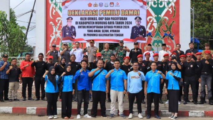 Deklarasi Pemilu Damai Upaya Ciptakan Situasi Aman, Sejuk dan Nyaman di Murung Raya ...