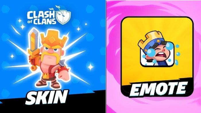 Emote dan Skin Gratis di Clash of Clans dan Clash Royale Perayaan 30 ...