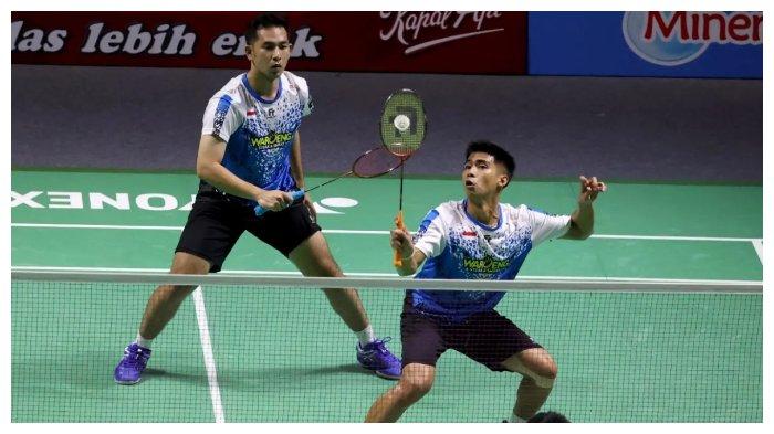 LINK Live Streaming INews TV Badminton Final Indonesia Open 2025 Pukul 12.00 WIB, Sabar/Reza ...
