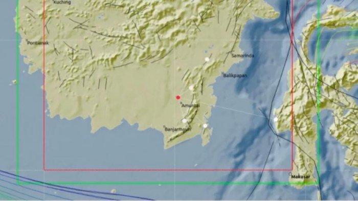 Gempa Bumi Guncang Barito Timur Kalteng, BMKG Jelaskan Pemicu Sesar ...