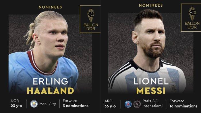 Pembalasan Efek Dikalahkan Messi di Ballon dOr 2023, Haaland Akhirnya Raih Golden Player Man ...