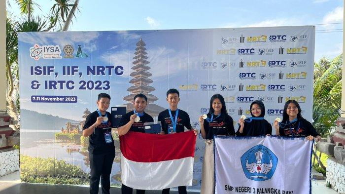 Siswa SMPN 3 Palangkaraya Bawa Pulang 2 Medali Perak pada Ajang ISIF ...