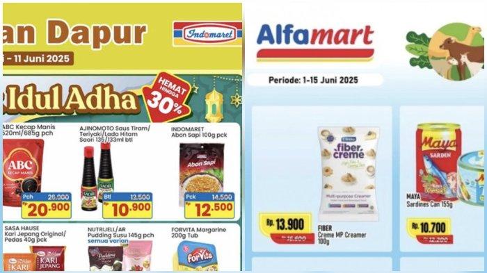 PROMO Idul Adha 2025 cek Katalog Alfamart dan Indomaret Kamis 5 Juni, Bumbu Masak dan Kecap ...