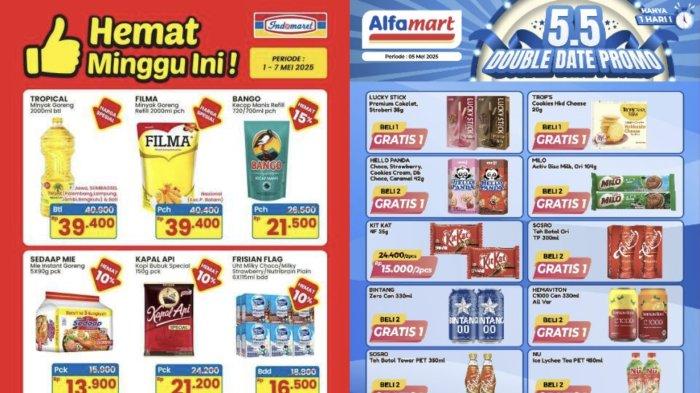 Cek Promo Murah Alfamart dan Indomaret 8 Mei 2025: Banyak Barang Beli 2 Gratis 1 - Halaman all ...