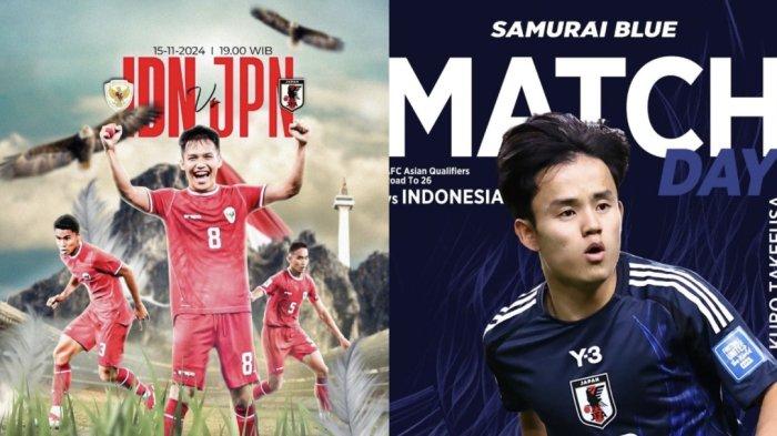 LINK RCTI dan Streaming TV Online, Skor Hasil Akhir Timnas Indonesia vs Jepang Cek Link Live ...