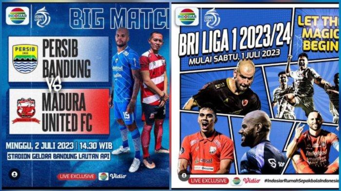 LIVE Gratis Indosiar Persib Bandung vs Madura United Nonton Link Streaming Liga 1 Pukul 15:00 ...