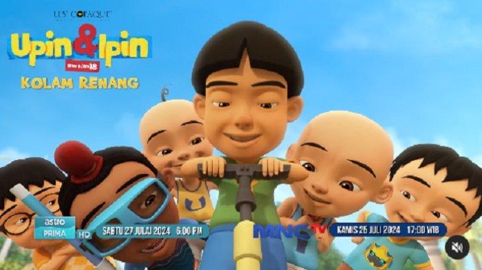 Link Live Streaming MNCTV Upin Ipin Hari Ini, Musim 18 Episode Terbaru ...