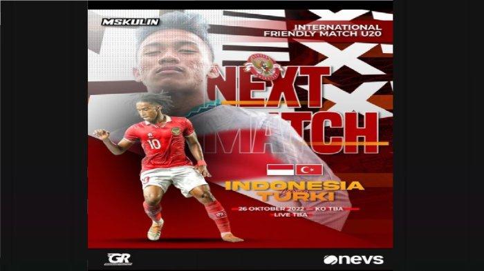 Net TV Hapus Unggahan Jadwal Timnas U20 Indonesia vs Turki Warganet ...