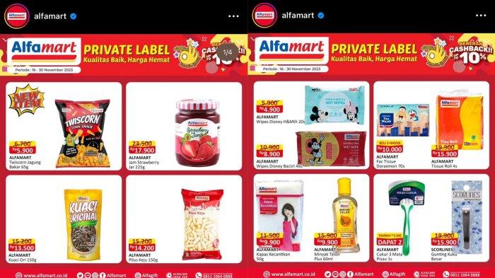 Promo Alfamart Hari Ini, Raih Diskon Private Label Tisu Wajah Beli 3 Rp ...