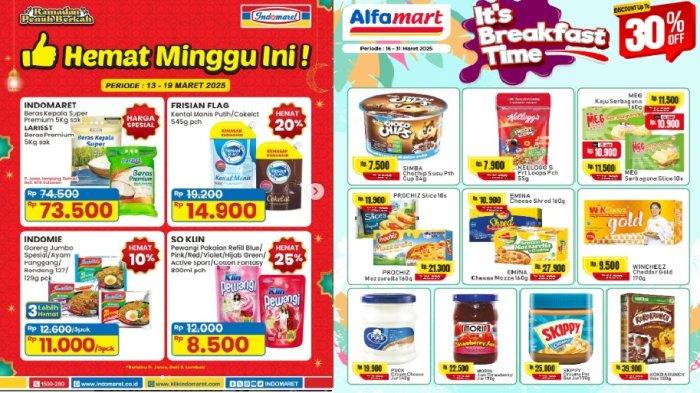Katalog Promo Alfamart dan Indomaret cek Hari Rabu 7 Mei 2025, Harga Kopi hingga Susu - Halaman ...