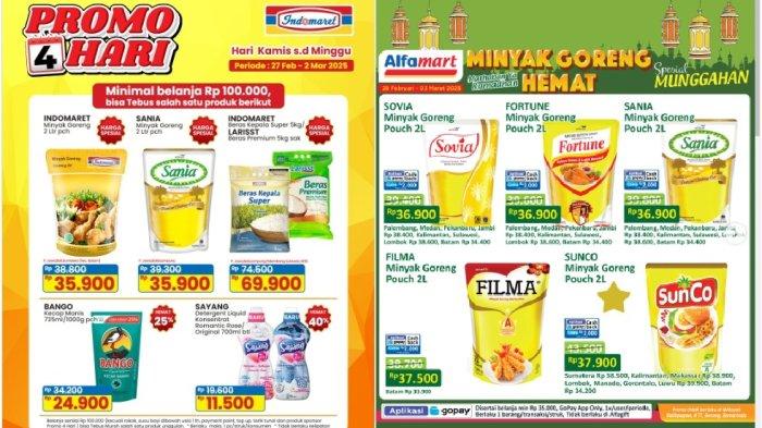 RESMI Murah! Promo Alfamart dan Indomaret Hari ini Minggu 13 April 2025, Harga Minyak Goreng ...