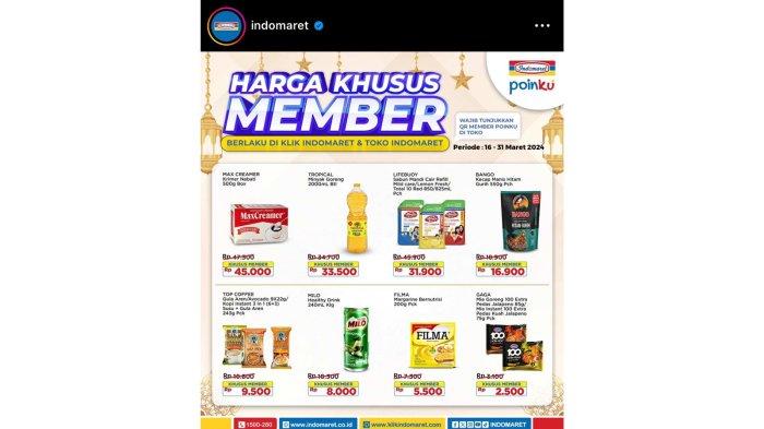 Promo Member Indomaret Hari Ini, Ada Diskon Tropical Minyak Goreng Rp ...