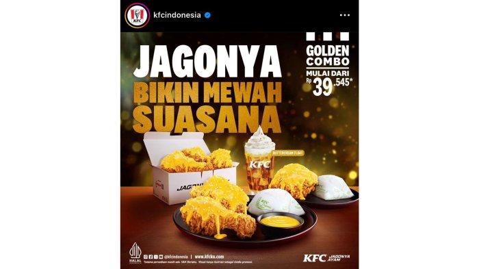 Promo KFC Golden Combo Berlaku Lagi, Nikmati Menu Golden Chicken Mulai ...