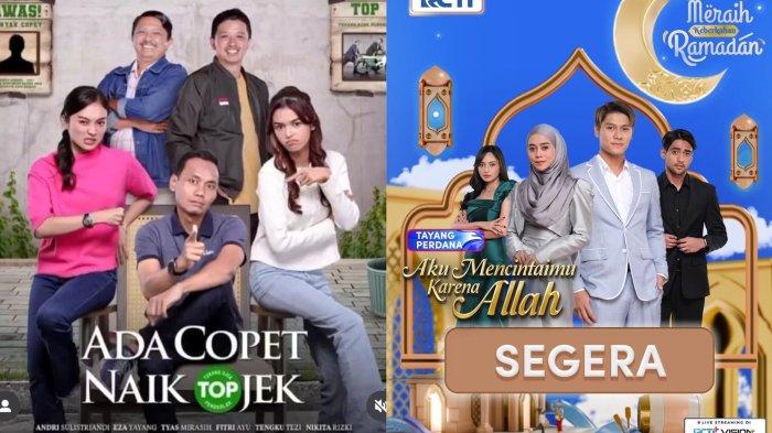 Jadwal Acara RCTI Hari Ini, Ada Copet Naik Ojek dan Aku Mencintaimu ...