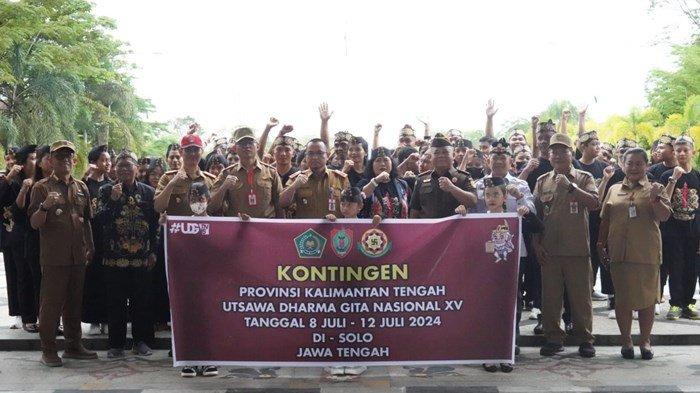 Kontingen Kalteng Berangkat ke Jawa Tengah Ikuti Lomba Utsawa ...