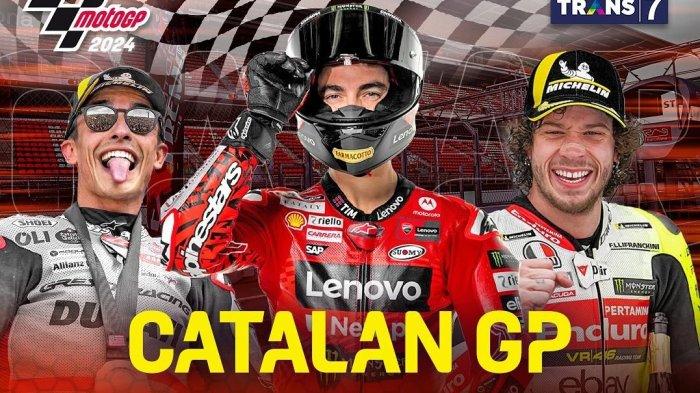 Live Streaming Trans 7 MotoGP Catalan 2024 Siaran Langsung Trans7 Race Marc Marquez dari Posisi ...