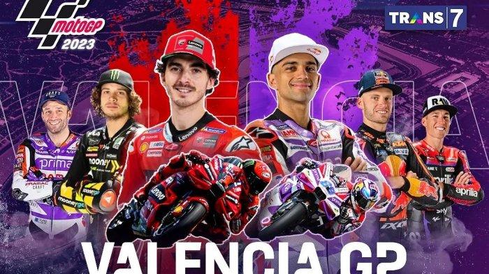 Jadwal Acara Trans 7 Hari Ini Minggu 17 November MotoGP Valencia 2024 di Link Live Streaming ...