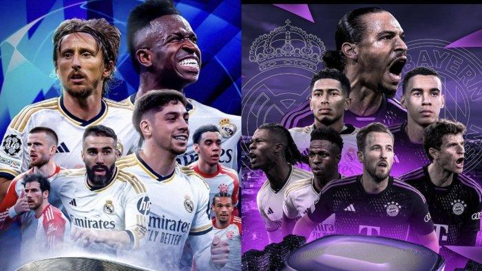 LINK Gratis SCTV Live Streaming Bola Real Madrid vs Bayern Munchen Liga Champions Pukul 02.00 ...